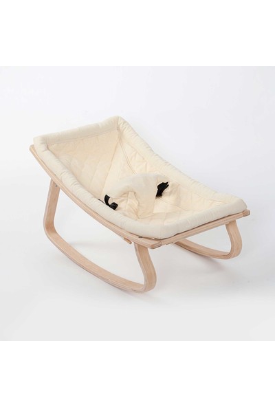 Babycom Naturel Ahşap Ana Kucağı - Bej