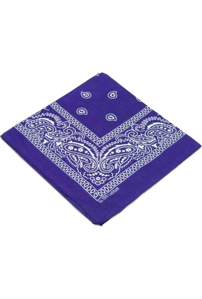 Fular Marketi Yeni Sezon Unisex Etnik Desenli Pamuk Bandana