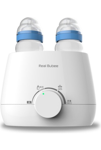 Real Bubee Biberon Süt Isıtıcısı - Beyaz (Yurt Dışından)
