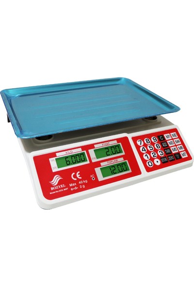 Dinamic Sinko/bozyel ACS-809T 40 kg Elektronik Terazi (2 gr Hassasiyet) Dinamic Sinko/bozyel ACS-809T 40 kg Elektronik Terazi (2 gr Hassasiyet)