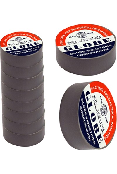 Globe Globe Izole Bant Gri 10LUK 0.13MMX19MM Globe Globe Izole Bant Gri 10LUK 0.13MMX19MM