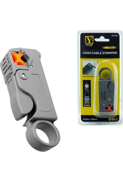Powermaster YK-332 RG58/RG59/RG6/RG174 Koaksiyel Kablo Soyucu
