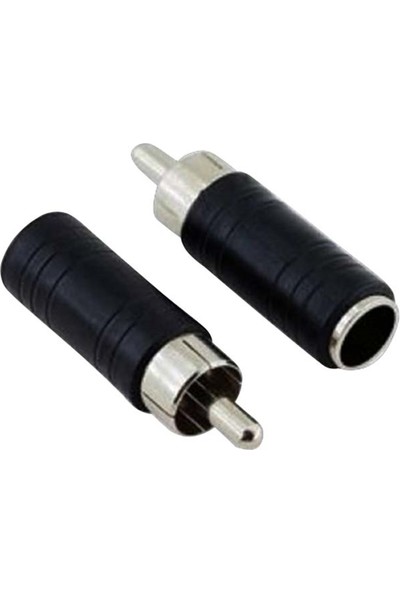 Hey 1 Rca Erkek / 6.3 mm Dişi Jack Çevirici CJ-3085 Hey 1 Rca Erkek / 6.3 mm Dişi Jack Çevirici CJ-3085