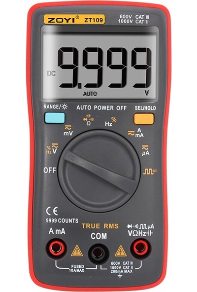 Zoyi ZT-109 Dijital Ölçü Aleti