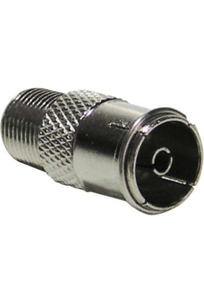 Elektromer F Konnektör Dişi/60 Ohm Dişi Çevirici