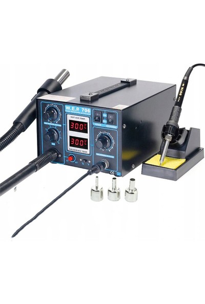 Wep WEP-706 Üflemeli Isı Ayarlı Havya Istasyonu Wep WEP-706 Üflemeli Isı Ayarlı Havya Istasyonu