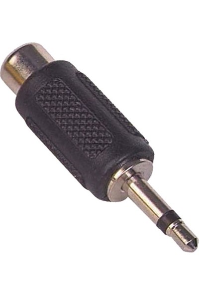 Elektromer 3.5 mm Mono Erkek / 1 Rca Dişi Çevirici Jack