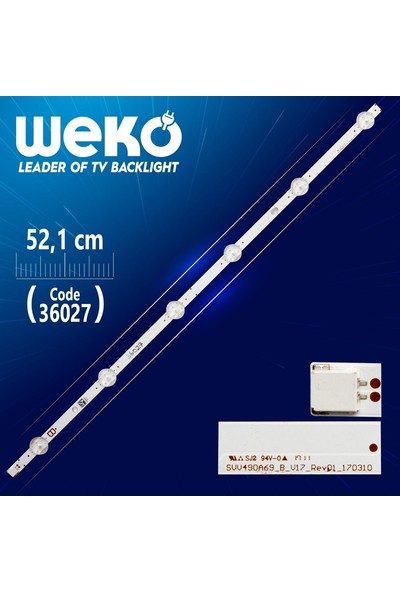 Weko SVV490A69_B_V17_REV01_170310 - 6 Lensli 52.1 cm Weko SVV490A69_B_V17_REV01_170310 - 6 Lensli 52.1 cm
