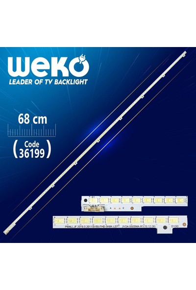 Oem 2011SVS55-FHD-5K6K-LEFT JVG4-550SMA-R1 100 Ledli 68 cm