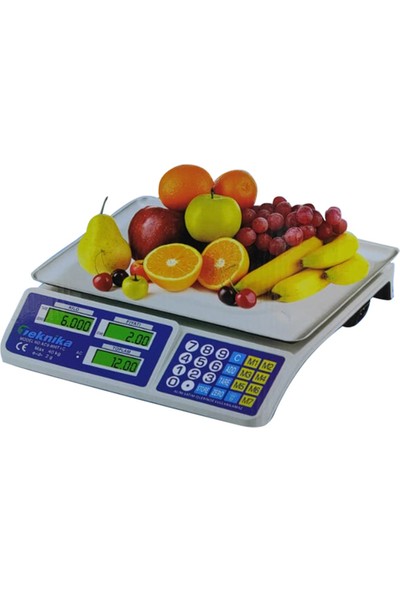 Teknika Teknika ACS-809T+C 40 kg Elektronik Terazi (Şarjlı + Adaptörlü) Teknika Teknika ACS-809T+C 40 kg Elektronik Terazi (Şarjlı + Adaptörlü)