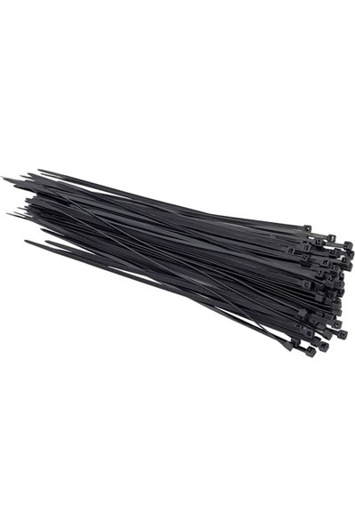 Powermaster 30 cm 3.6 mm Kablo Bağı Siyah (100LÜ Paket) Powermaster 30 cm 3.6 mm Kablo Bağı Siyah (100LÜ Paket)