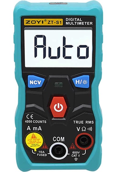 Zoyi Zt-S1 True Rms Mini Cep Tipi Dijital Ölçü Aleti Zoyi Zt-S1 True Rms Mini Cep Tipi Dijital Ölçü Aleti