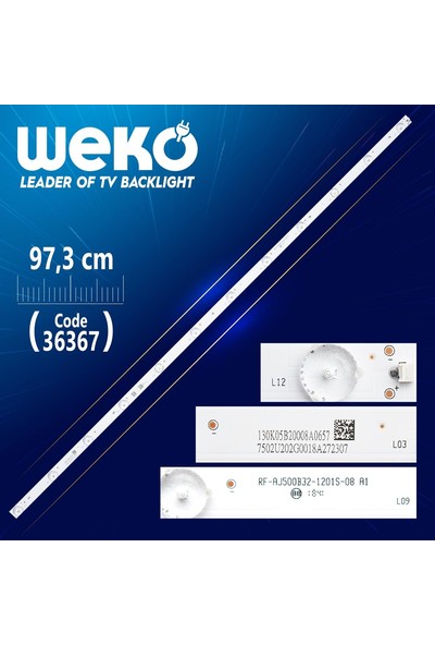 Oem RF-AJ500B32-1201S-08 A1 12 Ledli 97.3 cm