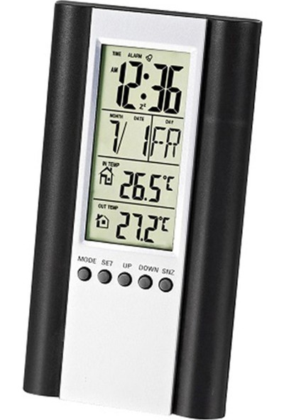 Powermaster PM-6107 Isı + Nem Ölçer*saat*alarm Powermaster PM-6107 Isı + Nem Ölçer*saat*alarm