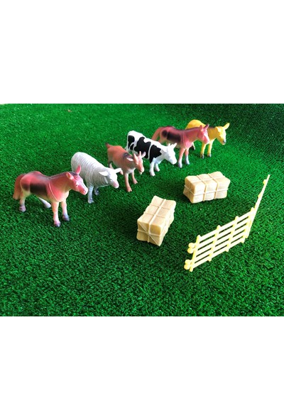 Happy Farm Neşeli Çiftlik Hayvanları Seti Figür Oyuncak Orta Boy 10 Parça Happy Farm Neşeli Çiftlik Hayvanları Seti Figür Oyuncak Orta Boy 10 Parça