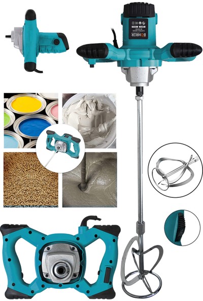 Böhrer X-Torq Design 3200 W 6 Kademeli Elektrikli Harc Boya Karıştırıcı
