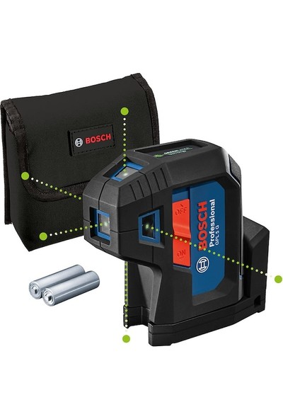 Bosch Gpl 5 G Professional Kompakt 5 Nokta Yeşil Lazer Bosch Gpl 5 G Professional Kompakt 5 Nokta Yeşil Lazer