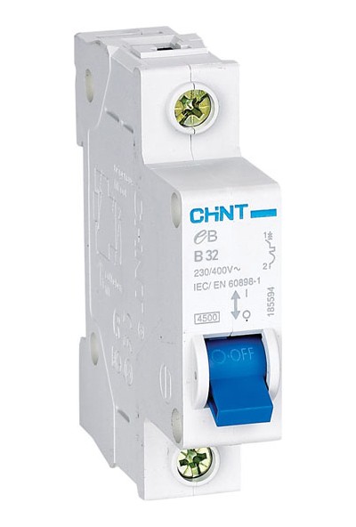 Chint 186433 32A 1 Kutup B Tipi 4.5ka Otomatik Sigorta
