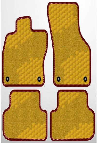 Tegin Jeep Cherokee 2001-2007 Uyumlu Sarı Desen Sarı Desen Bordo Kenar Plus Paspas Tegin Jeep Cherokee 2001-2007 Uyumlu Sarı Desen Sarı Desen Bordo Kenar Plus Paspas