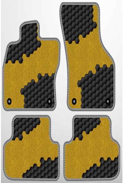 Tegin Jaguar Xf X260 2015 Ve Sonrası Uyumlu Sarı Halı Siyah Desen Gri Kenar Plus Paspas Tegin Jaguar Xf X260 2015 Ve Sonrası Uyumlu Sarı Halı Siyah Desen Gri Kenar Plus Paspas