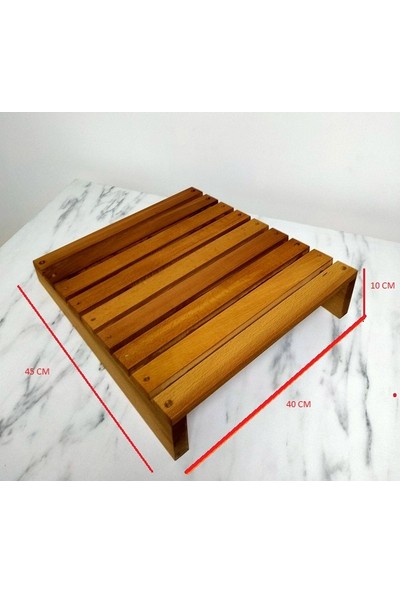 MMS Ahşap Ahşap Ayak Koyma Standı MMS Ahşap Ahşap Ayak Koyma Standı