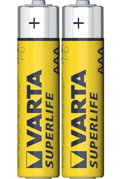 Varta Superlife Ince Pil 2'li