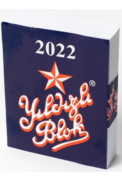 Tursan 2022 Yıldızlı Blok Masa Takvimi