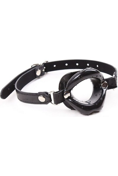 Blaqline Silikon Dudaklı Siyah Ağız Halkası