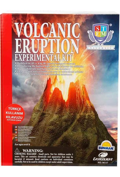 Eascolight Volkanik Patlama Deney Seti Eascolight Volkanik Patlama Deney Seti