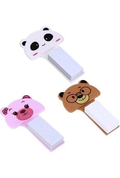 Jetfast 3 Adet Farklı Figür Klozet Kapağı Hijyenik Kaldırma Kolu Aparatı