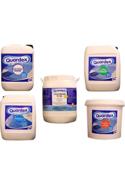 Quardex Havuz Kimyasal Paketi