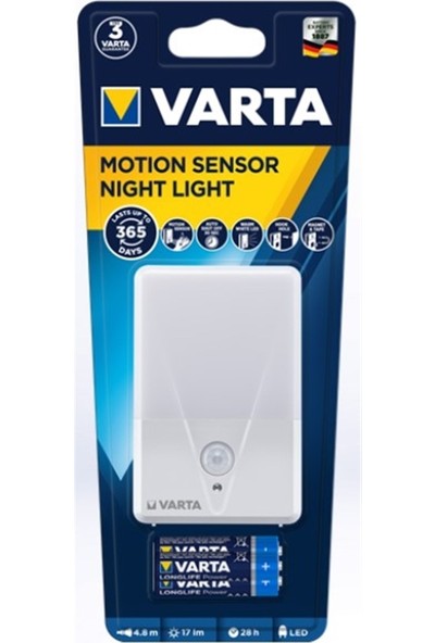 Varta 16624 Motıon Lıght Sensör Ayds Varta 16624 Motıon Lıght Sensör Ayds