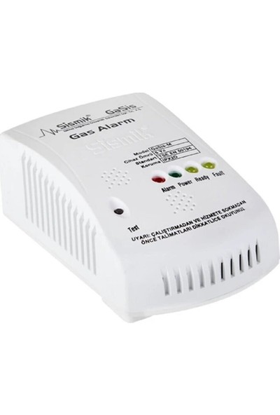 Sismik 230V Doğalgaz Dedektörü Sismik