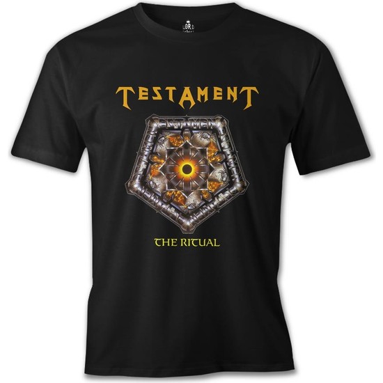 T-Shirt Testament - The Ritual Siyah Erkek Tshirt Fiyatı
