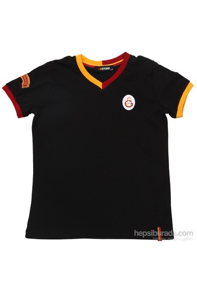 Gs C12005 V Yaka Logolu Basic T-Shırt (Pm-Vyke01)-301-Ta78