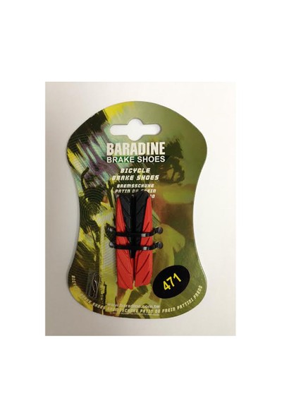 Baradine Fren Papucu Yol 471 Kırmızı