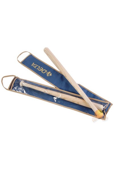 Delta Özel Taşıma Çantalı 61 cm Naturel Beyzbol Sopası
