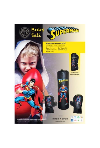 Voit Warner Bros Superman Boks Seti