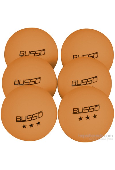 Busso Bs BS23121 Pinpon Topu 6'Lı