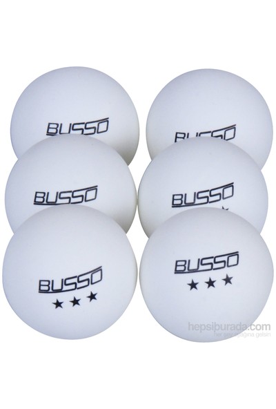 Busso Bs BS23121 Pinpon Topu 6'Lı