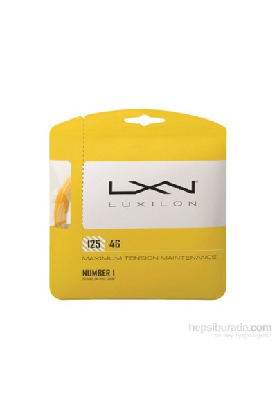 Luxılon 4G 1.25/17Mm Tekli Raket Kordajı