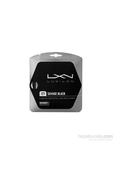 Luxilon Kordaj Savage 127 Set Siyah (WRZ994300) Luxilon Kordaj Savage 127 Set Siyah (WRZ994300)