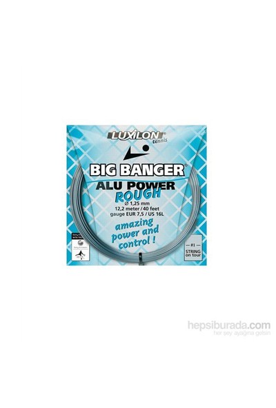 Luxilon Kordaj Alu Power 125 STRING ( WRZ995100SI ) Luxilon Kordaj Alu Power 125 STRING ( WRZ995100SI )