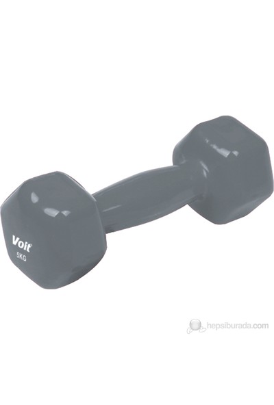 Voit Db-21 5kg Vinyl Dipping Dambıl Gri