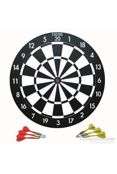 Excess 45cm Dart Set 6 Ok Çift Taraflı Excess 45cm Dart Set 6 Ok Çift Taraflı