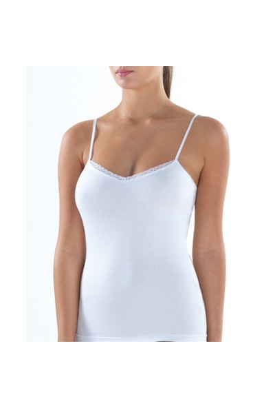 Blackspade Comfort Elegance Kadın İnce Askılı Atlet 1365 Krem Blackspade Comfort Elegance Kadın İnce Askılı Atlet 1365 Krem