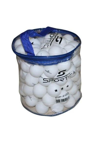 Sportica PP200 Ping pong Topu 100'lu Çantalı Sportica PP200 Ping pong Topu 100'lu Çantalı