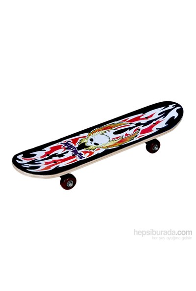 Bdrom Silikon Tekerli Çift Taraf Desenli Orta Boy Kaykay Skuls Pamn