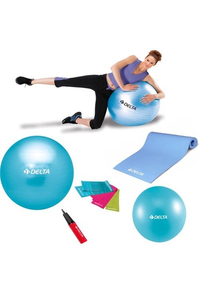 Delta T3 Ultra-Deluxe Dura-Strong Turkuaz Pilates Seti Delta T3 Ultra-Deluxe Dura-Strong Turkuaz Pilates Seti