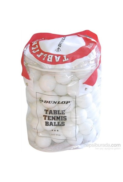 Dunlop Çantalı 3 Yıldız 40 MM 100'lü Masa Tenis Topu Dunlop Çantalı 3 Yıldız 40 MM 100'lü Masa Tenis Topu